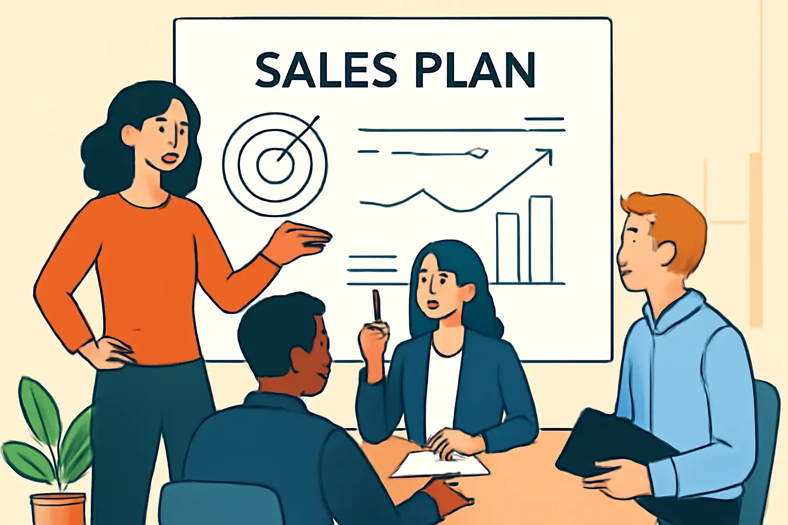 How to Create a Winning Sales Plan for Your Business in 2025